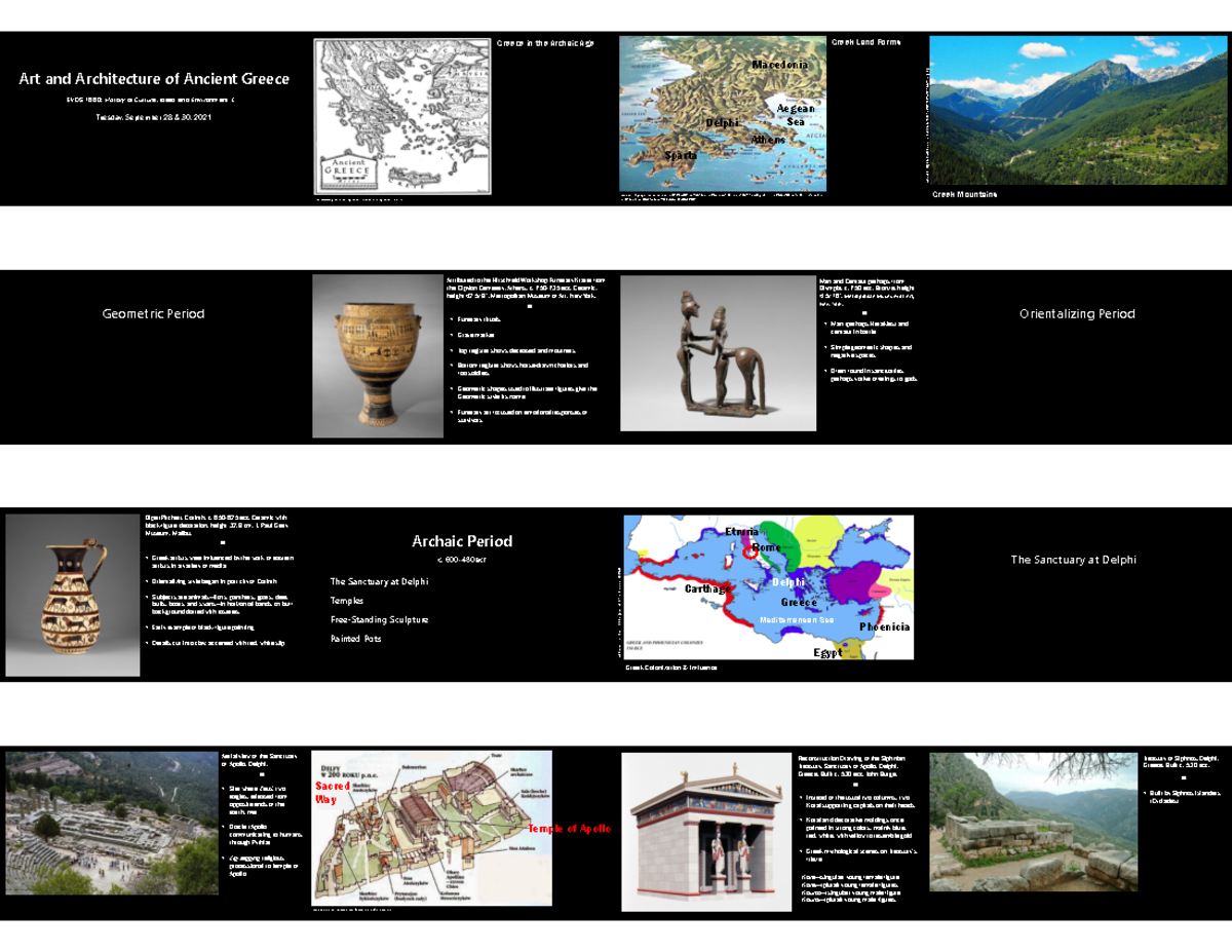 5 EVDS1660 Slide Lecture 5 - Art and Architecture of Ancient Greece ...