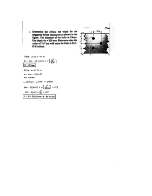 Scribd - Sample problems for steel - CHAPTER 3 – ANALYSIS AND DESIGN OF COMPRESSION MEMBERS In ...