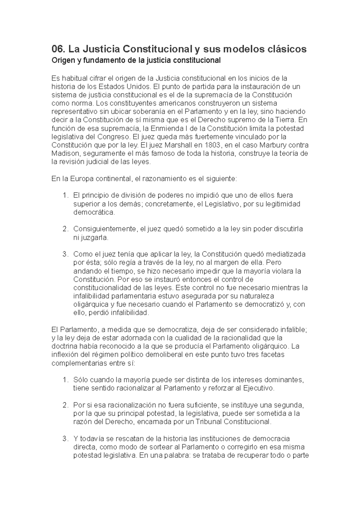 06. La Justicia Constitucional y sus modelos clásicos - 06. La Justicia ...