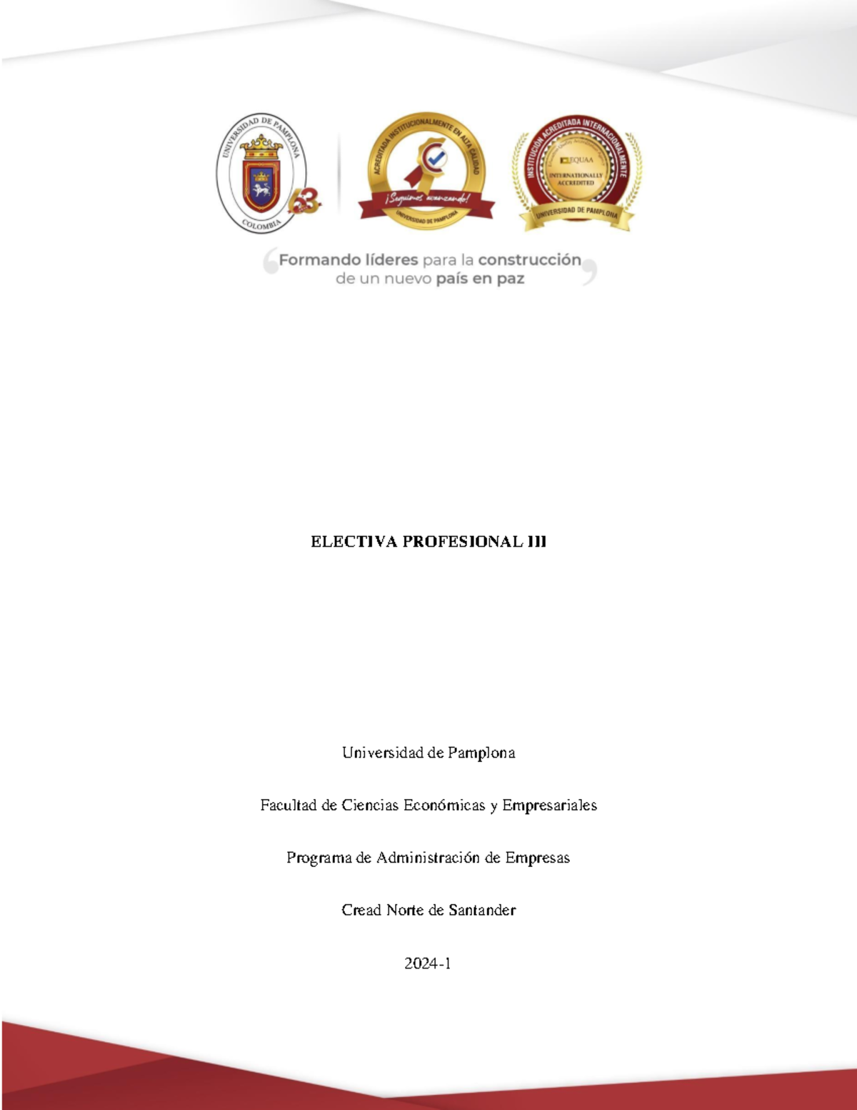 Electiva Profesional 3 Taller N°2 - ELECTIVA PROFESIONAL III ...