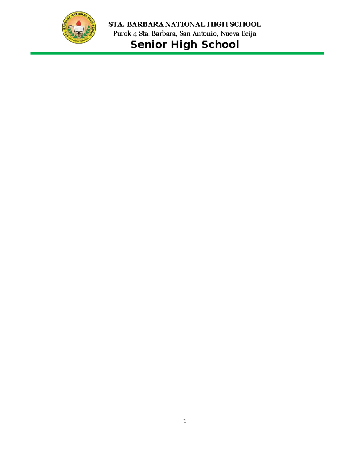 Research- Paper- Header - General Science - STA. BARBARA NATIONAL HIGH ...