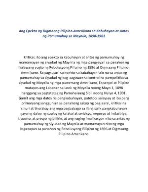 MGA Magandang Kaugalian NG MGA Pilipino - MGA MAGANDANG KAUGALIAN NG ...