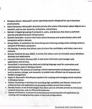 Ws Notes - Concept and terms Study guide material - Studocu