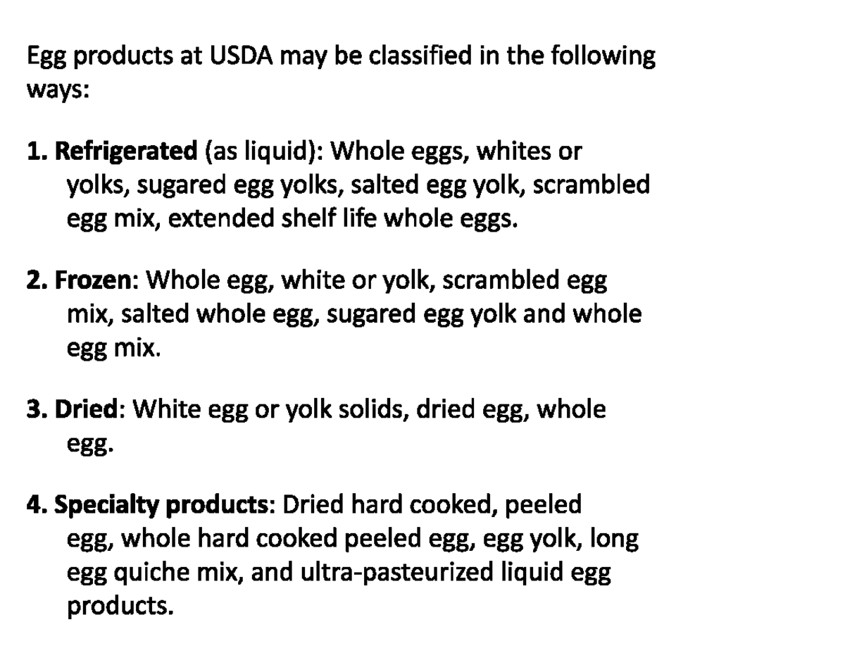 Value addition of eggs 3 - Food Technology - Ii - Studocu