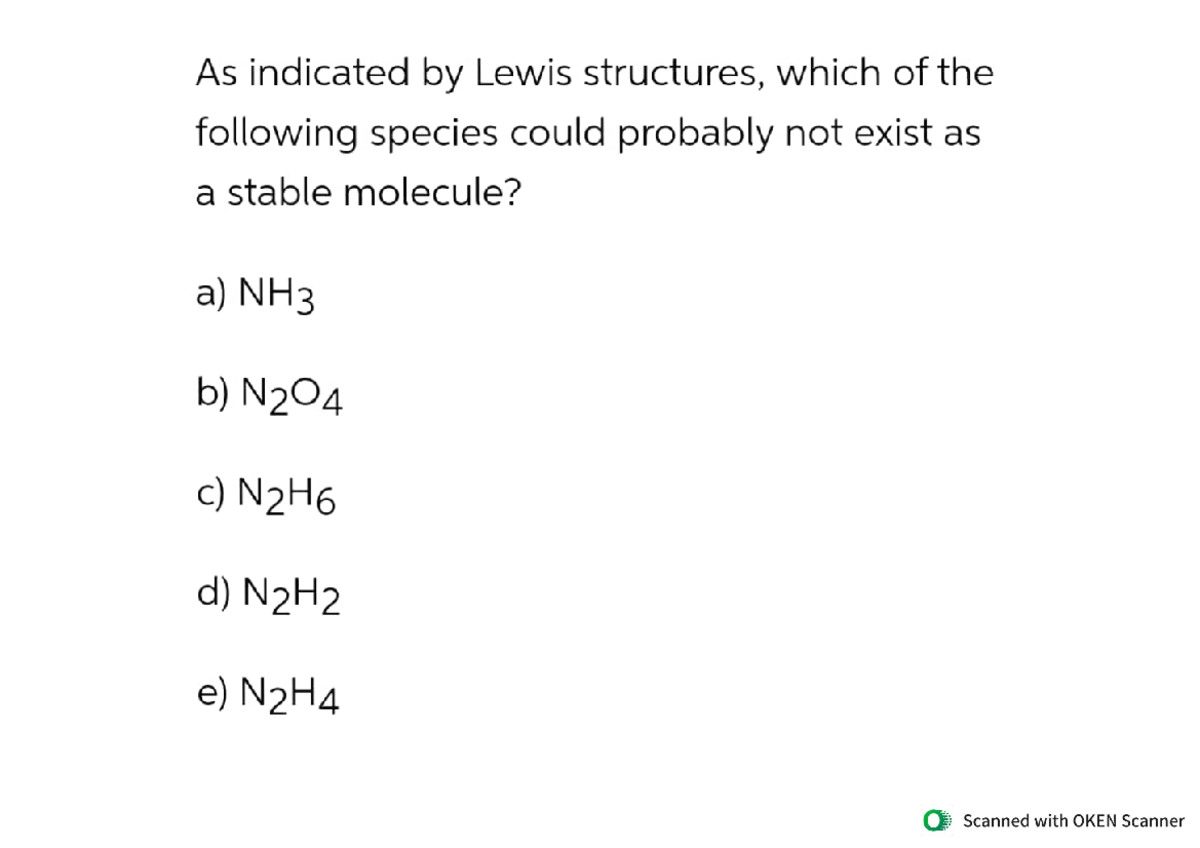 Chemistry 14 - Lewis structures based problems - Organic & Inorganic ...