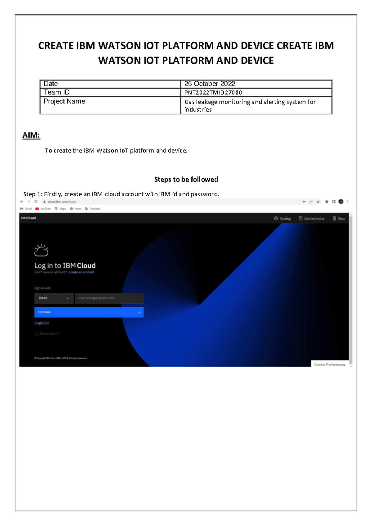 IBM Watson IOT Platform AND Device(PNT2022TMID27080) - CREATE IBM WATSON IOT PLATFORM AND DEVICE ...