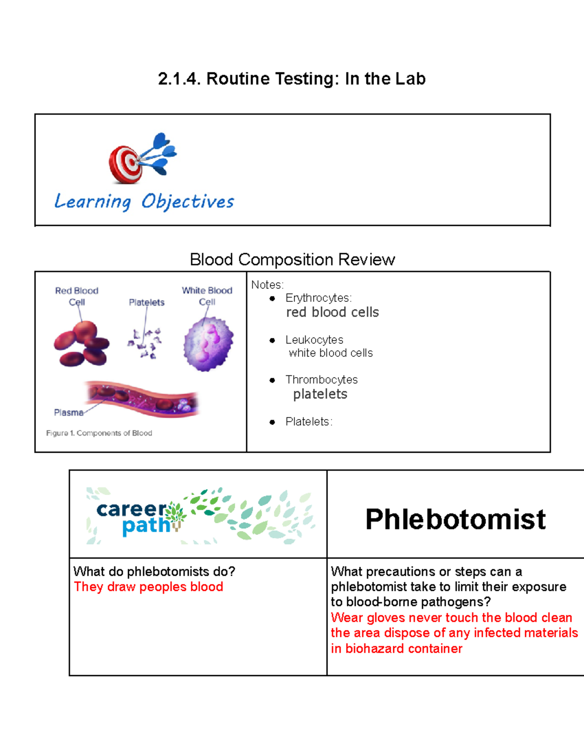 Ariael Abston - 2.1.4 Answer Doc - 2.1. Routine Testing: In the Lab ...