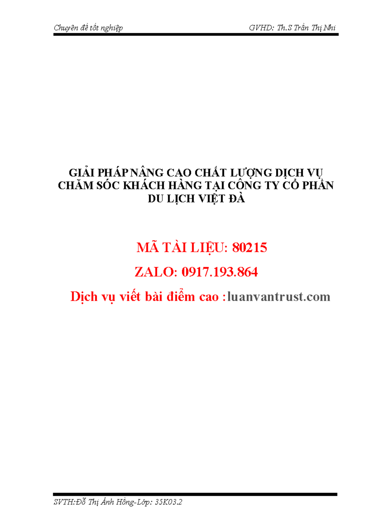 Giai phap nang cao chat luong dich vu cham soc khach hang -80215 - GIẢI PHÁP NÂNG CAO CHẤT LƯỢNG ...