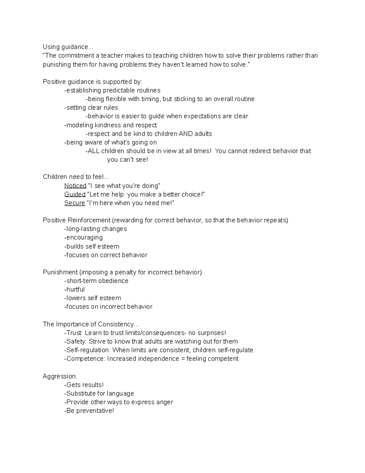 4 10 - Positive guidance and the exploration of positive reinforcement ...