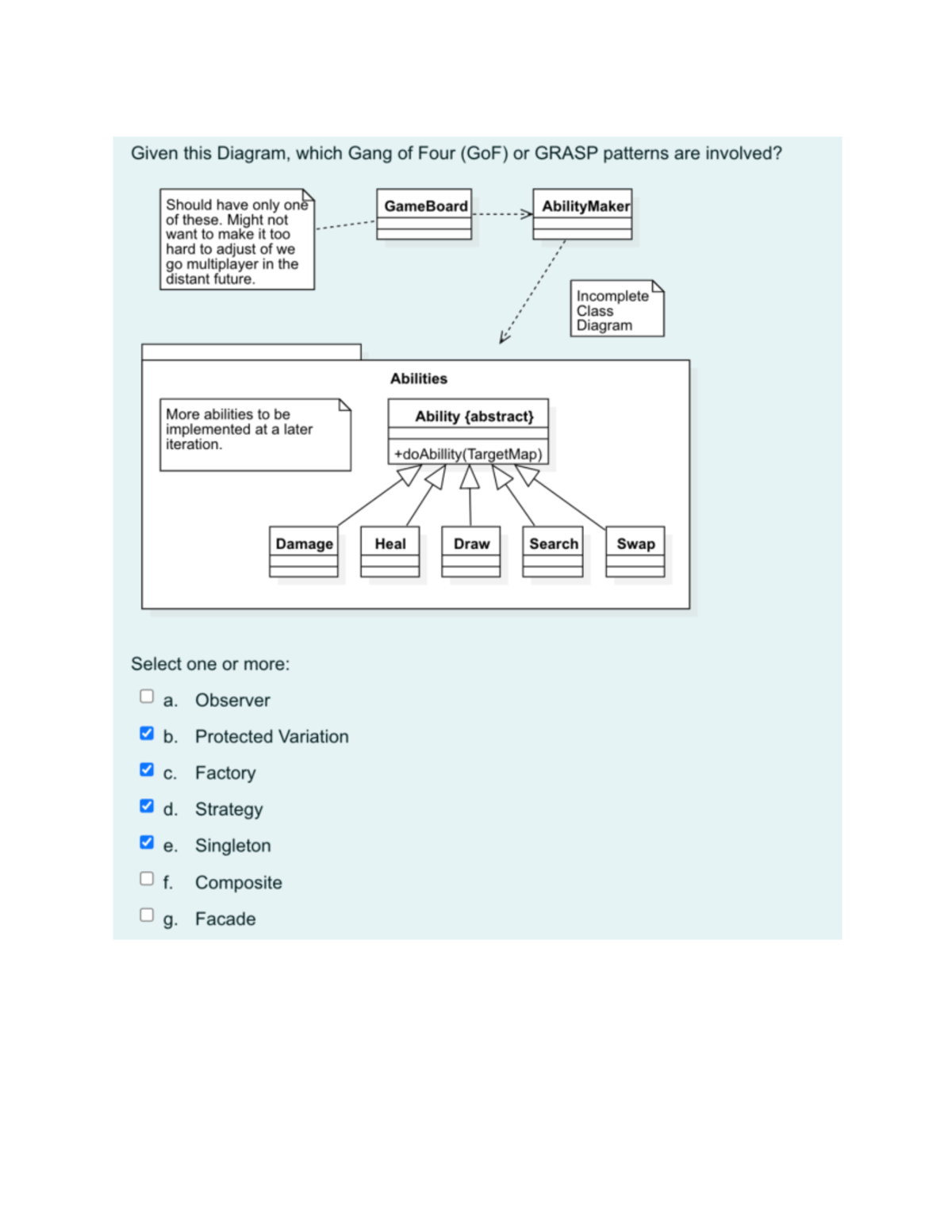Sample Quiz 3 Answers - COMP 5541 Stuart - SOEN 341 - Concordia - Studocu