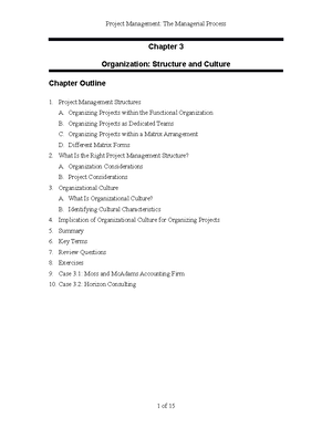 Project Management The Managerial Process Chap 09 Solution Manual - Chapter 9 Reducing Project ...