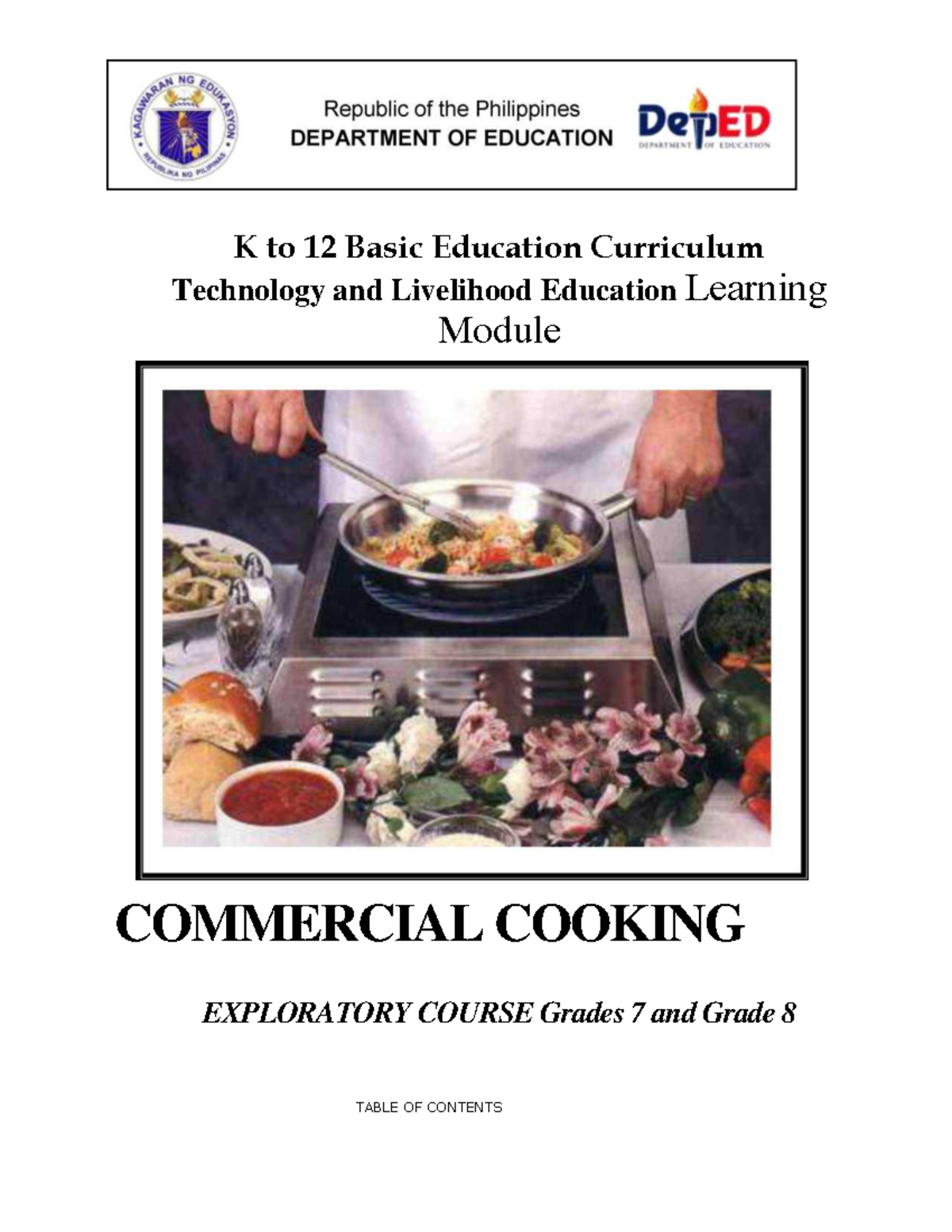 Commercial cooking learning module 130713090917 phpapp 01 - K to 12 ...