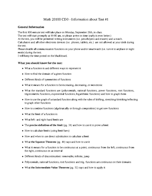 Exam 3- Math 201 - Exam 3 for calculus 1 - THE CITY COLLEGE of NEW YORK ...