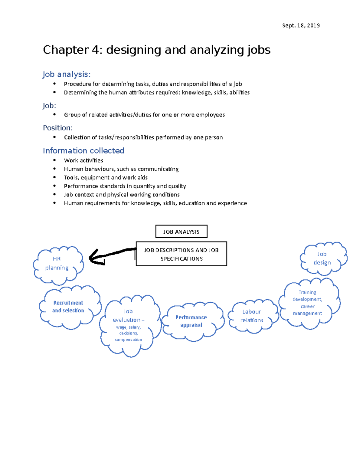 HR Chapter 4 and 5 - Lecture notes 3 - Chapter 4: designing and ...