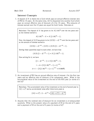 Summary final - Autumn 2017 - Math 3618 - Final Material Summary ...