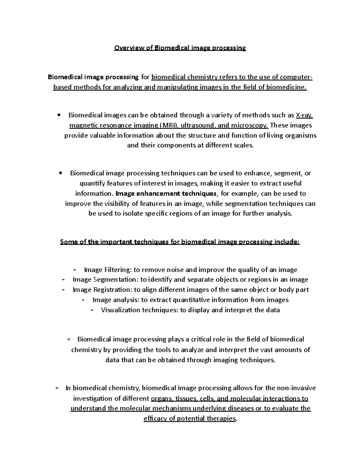 Document 88 (75) - Overview of Biomedical image processing - Overview ...