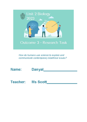 Asma-SAC3 - notes - VCE Biology Units 3 and 4: 2017– VCE Biology ...