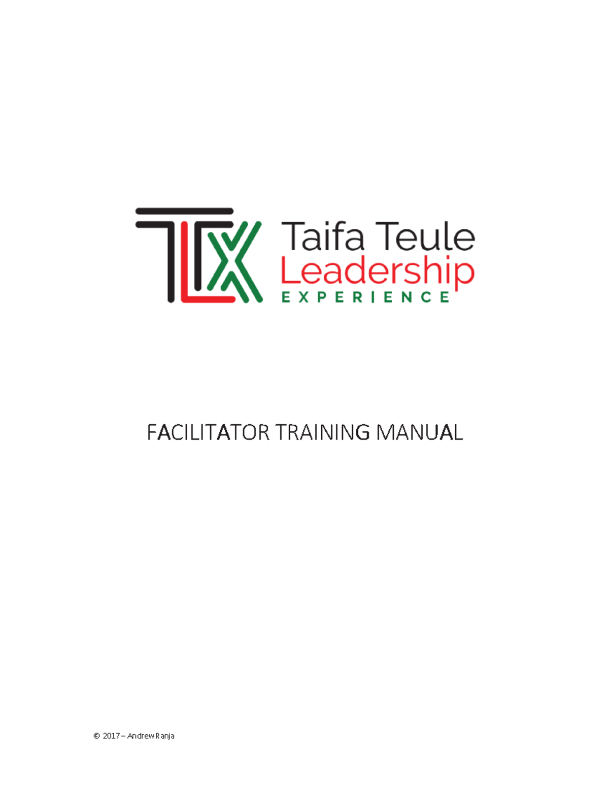 TLX Training Manual - Week 1 - - Studocu