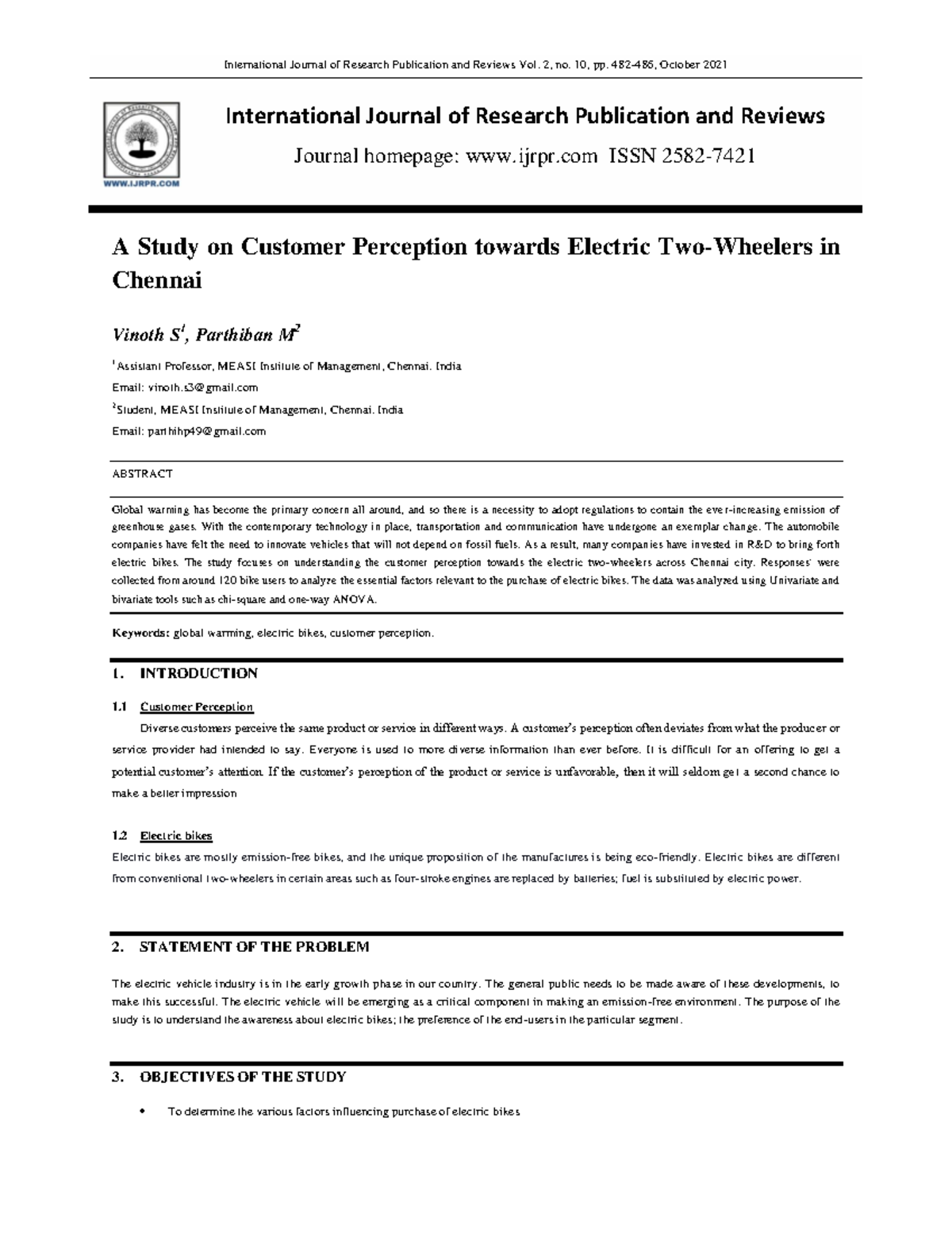 Ijrpr 1536 (1) - Summary Financial studies - International Journal of ...