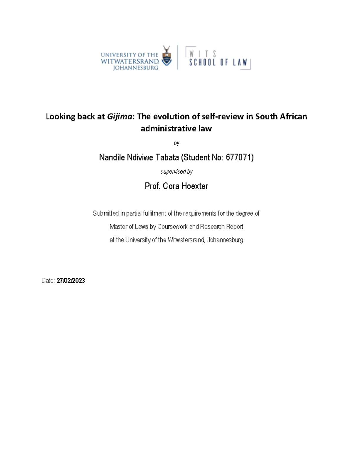 Tabata Looking 2024 - Procurement Law/supply chain - Looking back at ...