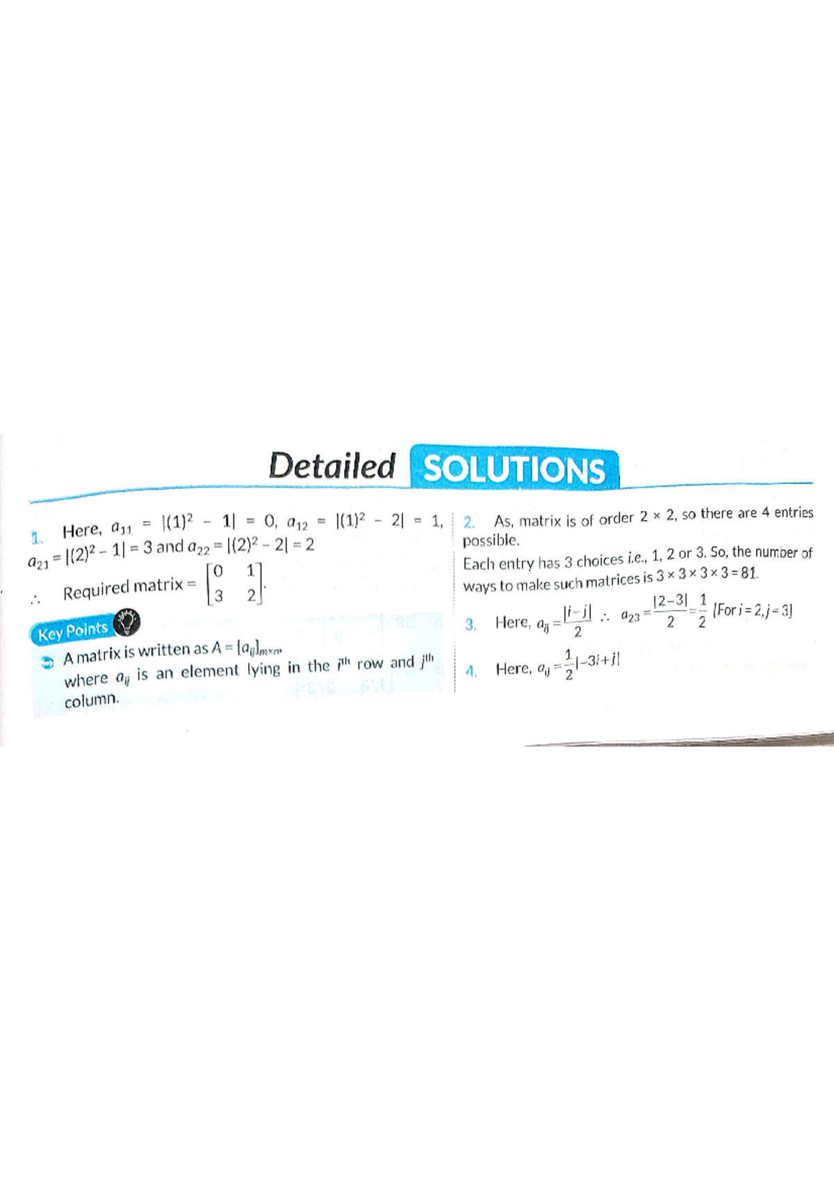 Matrices answers - t7kdfikd7tujknftu - Economics SL - Studocu