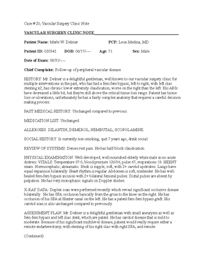 Assignment 9 - Medical Transcription - Report 13, Internal Medicine ...