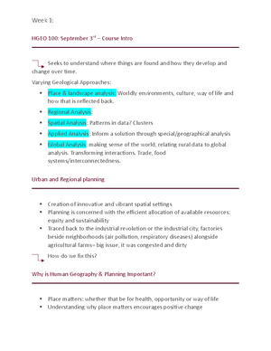HGEO 100 Assignment #1 - The analysis of the toponym known as Montreal ...