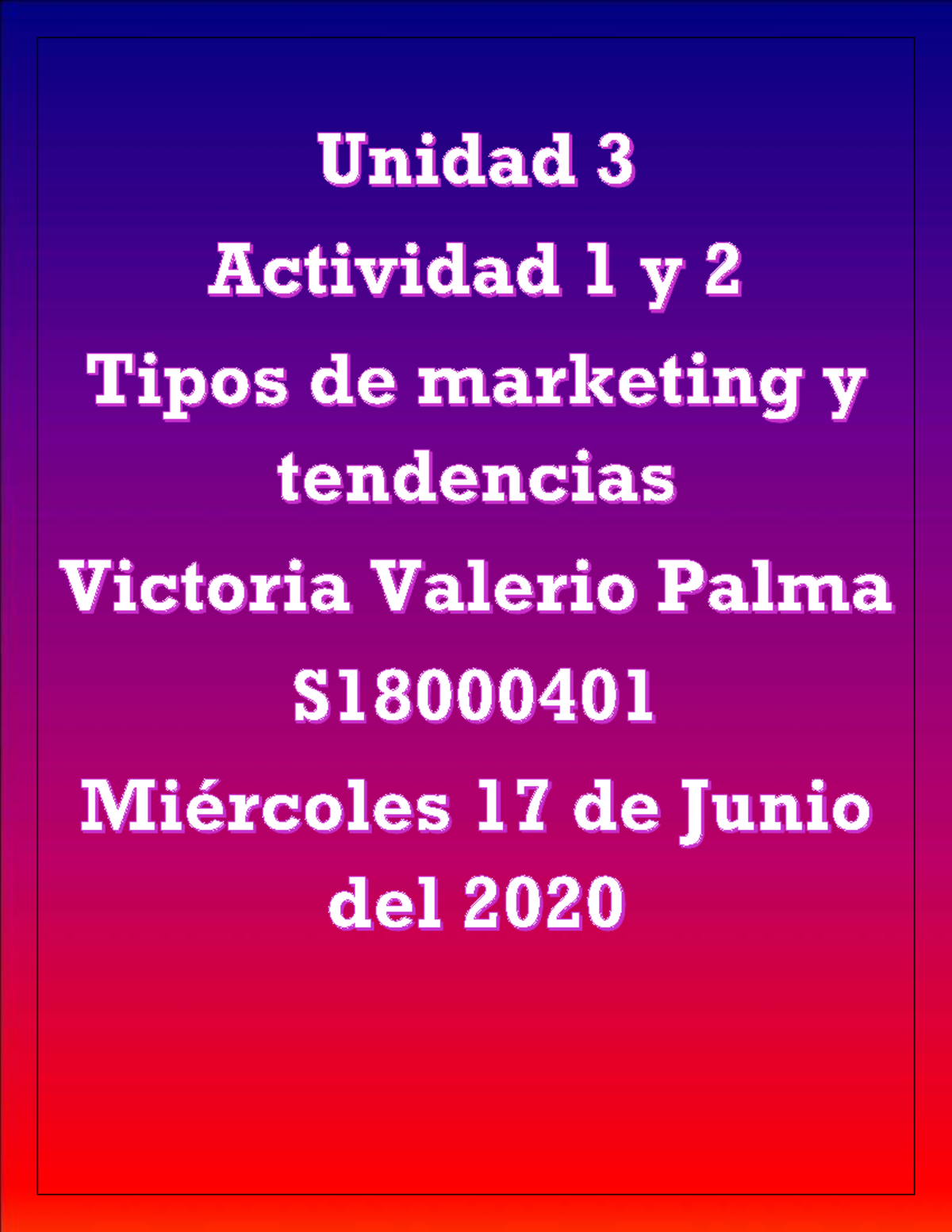 Acitivdad 2 y 3 por Victoria Valerio Palma PDF - Warning: TT: undefined ...