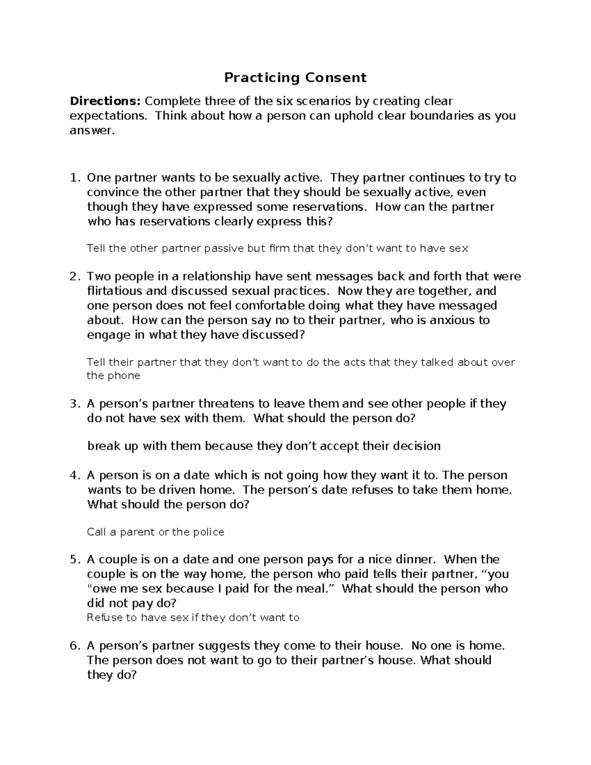 HEI.U5.L1 Practicing Consent Handout - Practicing Consent Directions ...