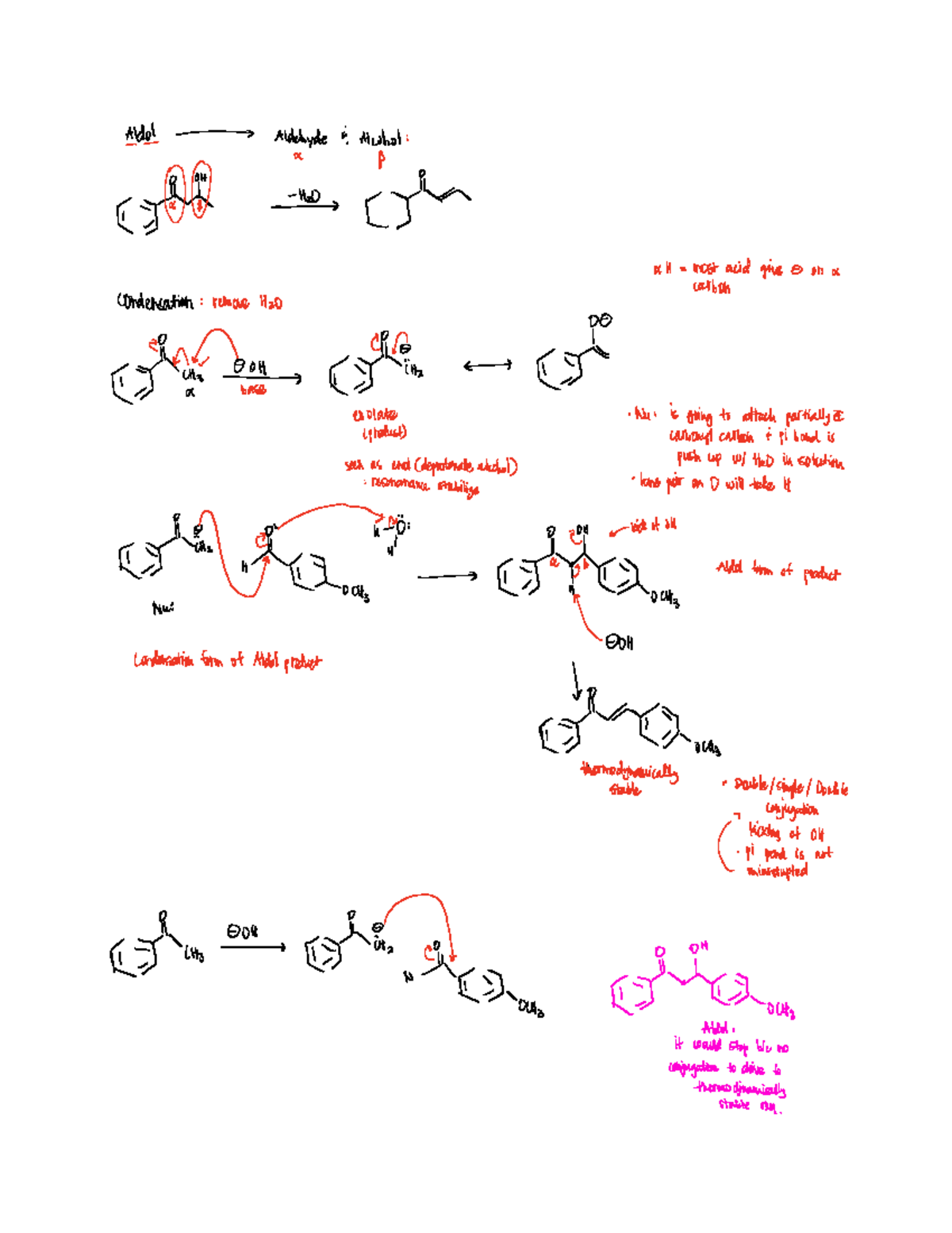 Cross Aldo Prelab - Addie Aldehyde ai Alcohol x p E risk x H mostacid ...