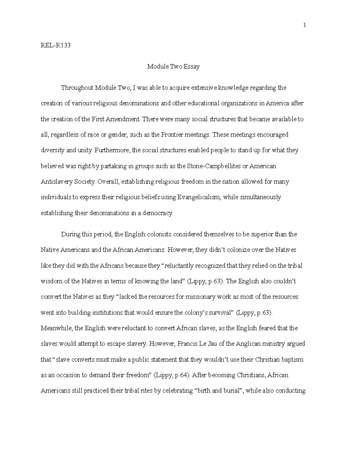 Module 2 Grade 92 REL R Module Two Essay Throughout Module Two I module-2-grade-92-rel-r-module-two-essay-throughout-module-two-i