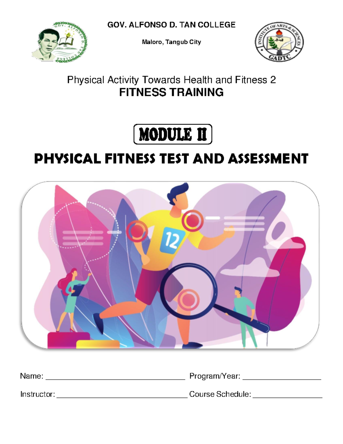PATH-Fit-2 UNIT-2 1 - GOV. ALFONSO D. TAN COLLEGE Maloro, Tangub City ...