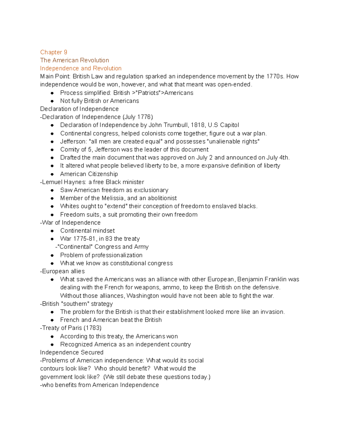 Untitled document-18 - In-class PowerPoint notes - Chapter 9 The ...