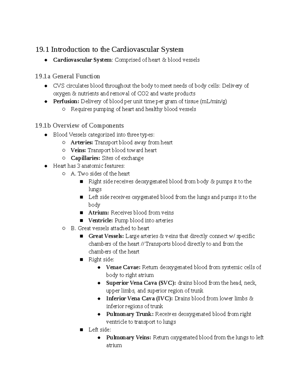 Ch.19 Cardiovascular System – Heart - 19 Introduction to the ...