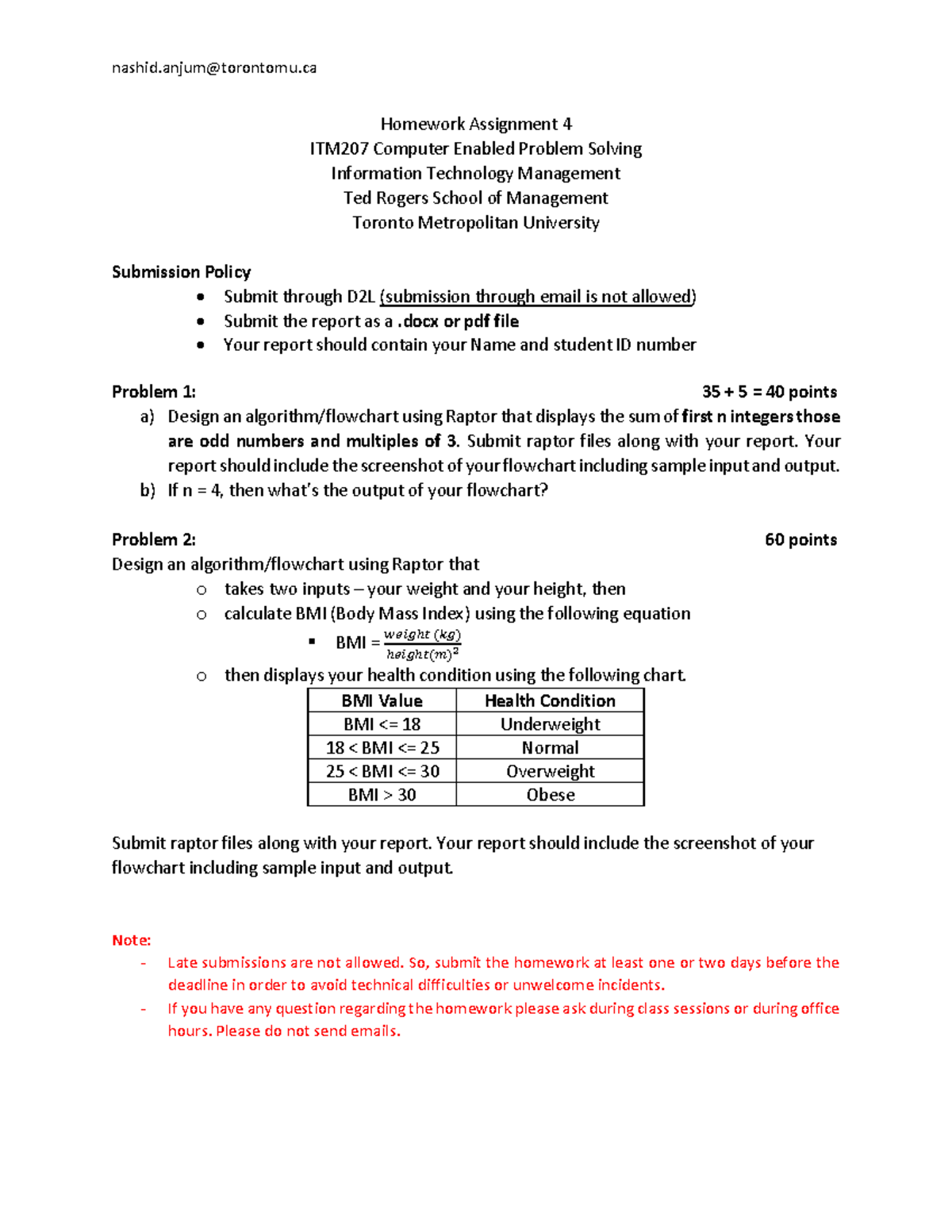 Homework Assignment 4 - have a good day, study good work hard ...