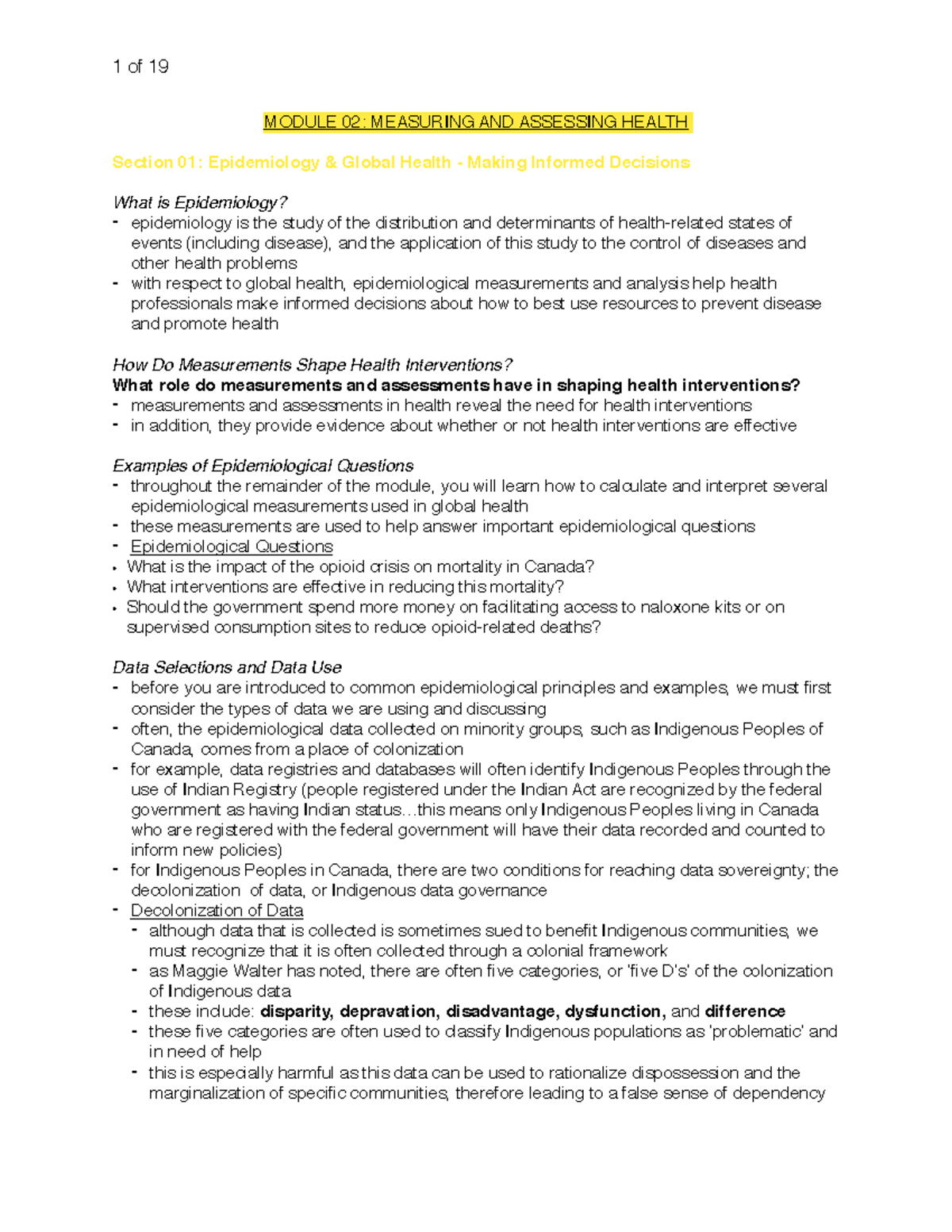 Module 2 PDF.pdf - lecture notes and exam review very importnat for ...