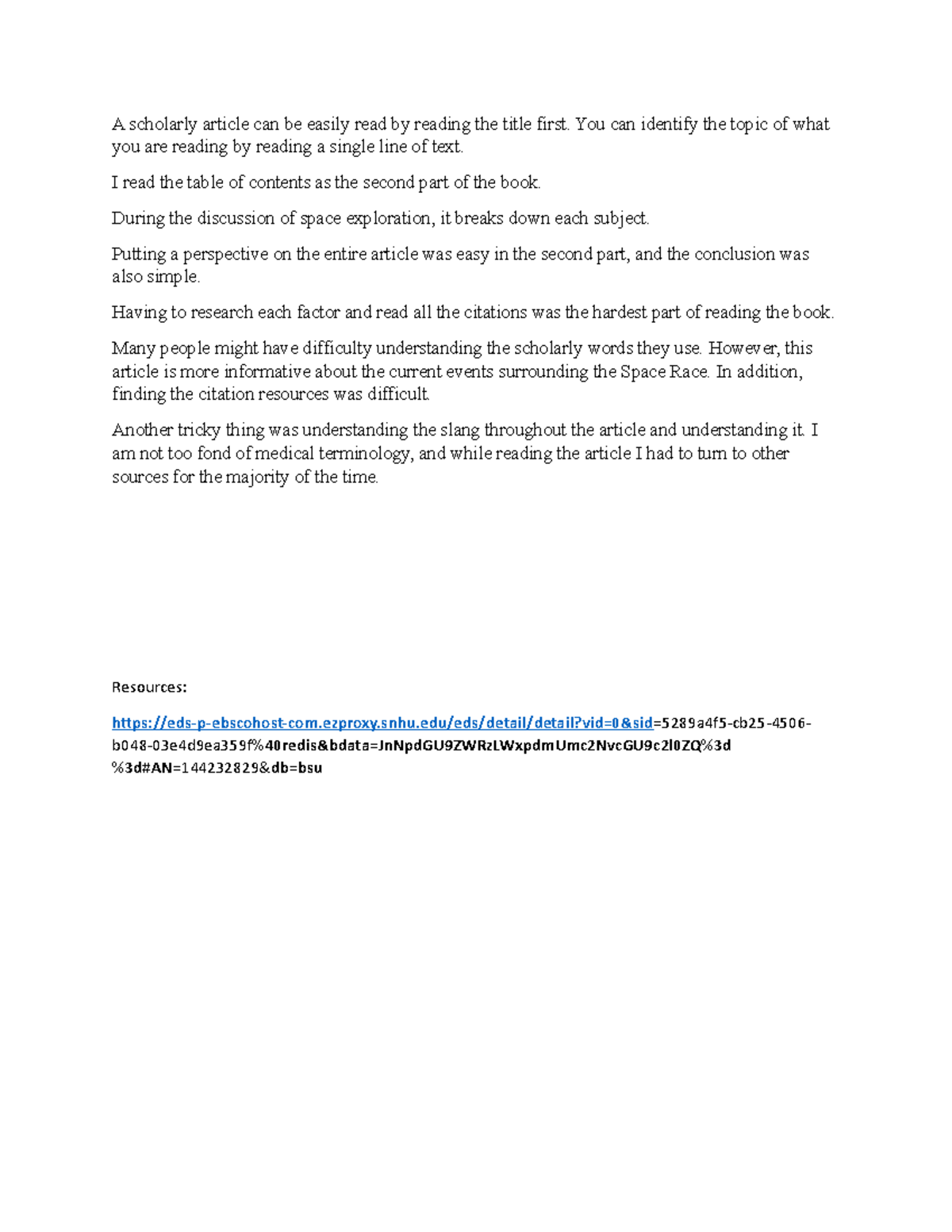 Module two short answer - Copy - IDS100 - SNHU - Studocu