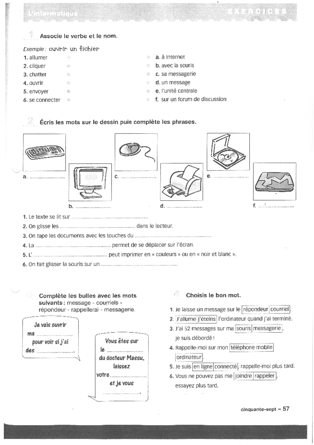 SKM 28718041515120 french language notes - ICT Competency - Studocu