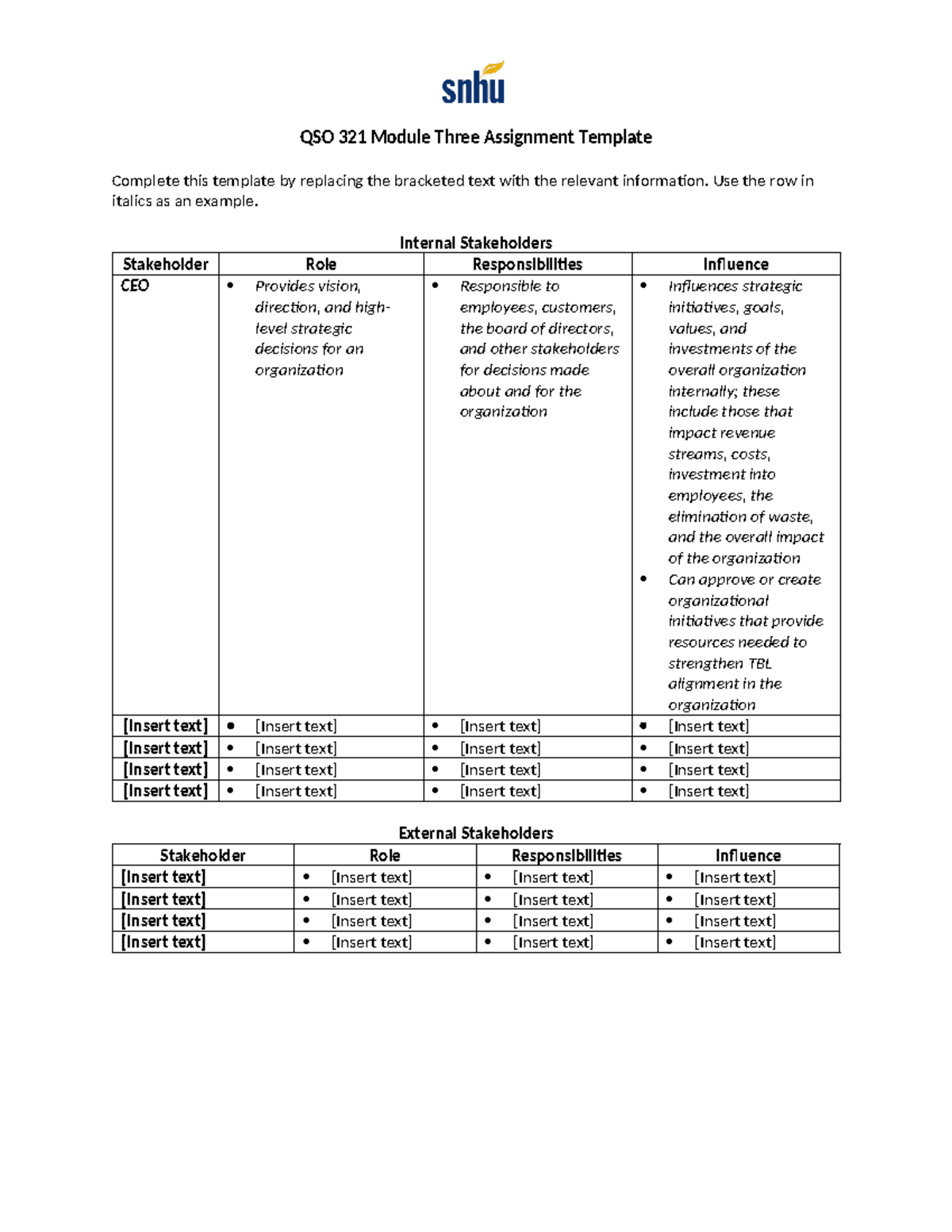 QSO 321 Module Three Assignment Template Sumday 2024 - QSO 321 Module Three Assignment Template ...