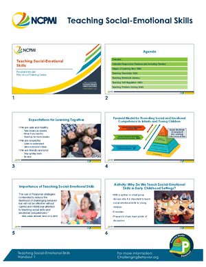 Preschool Mod3 H2 practices-checklist - Pyramid Model Practices ...