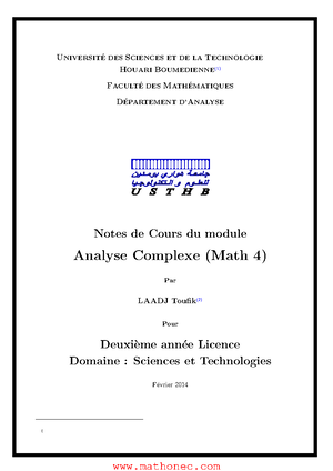 Alg4Cours - STRUCTURES ALGEBRIQUES - - Studocu