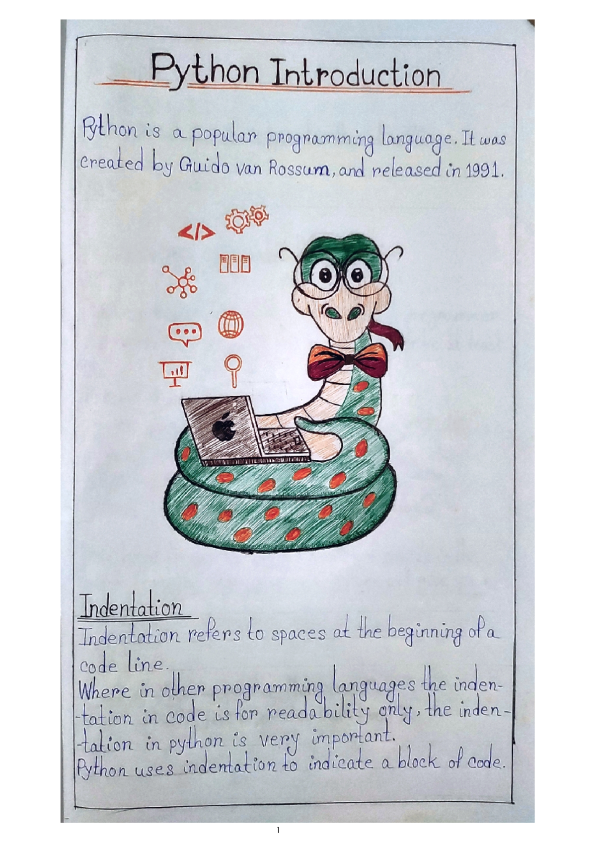 Python part 1 - Python Introduction Python is a popular programming ...