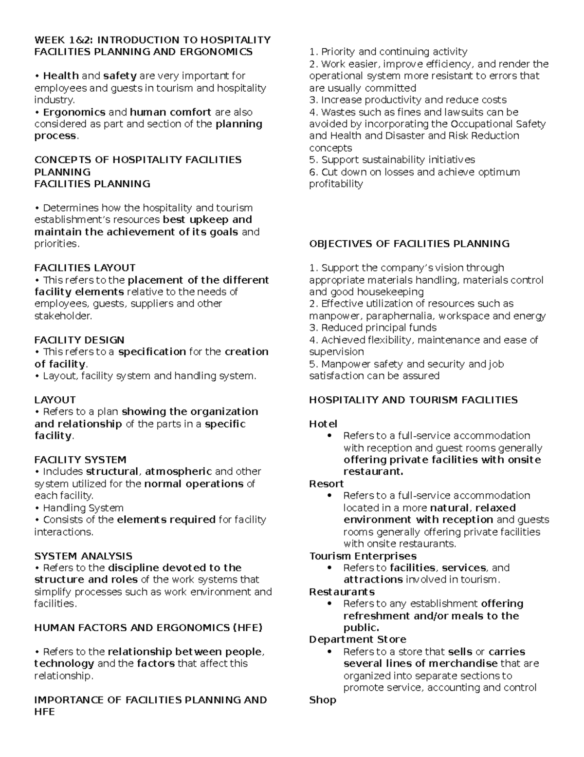 ERGO Prems Reviewer WEEK 1 2 INTRODUCTION TO HOSPITALITY ergo-prems-reviewer-week-1-2-introduction-to-hospitality
