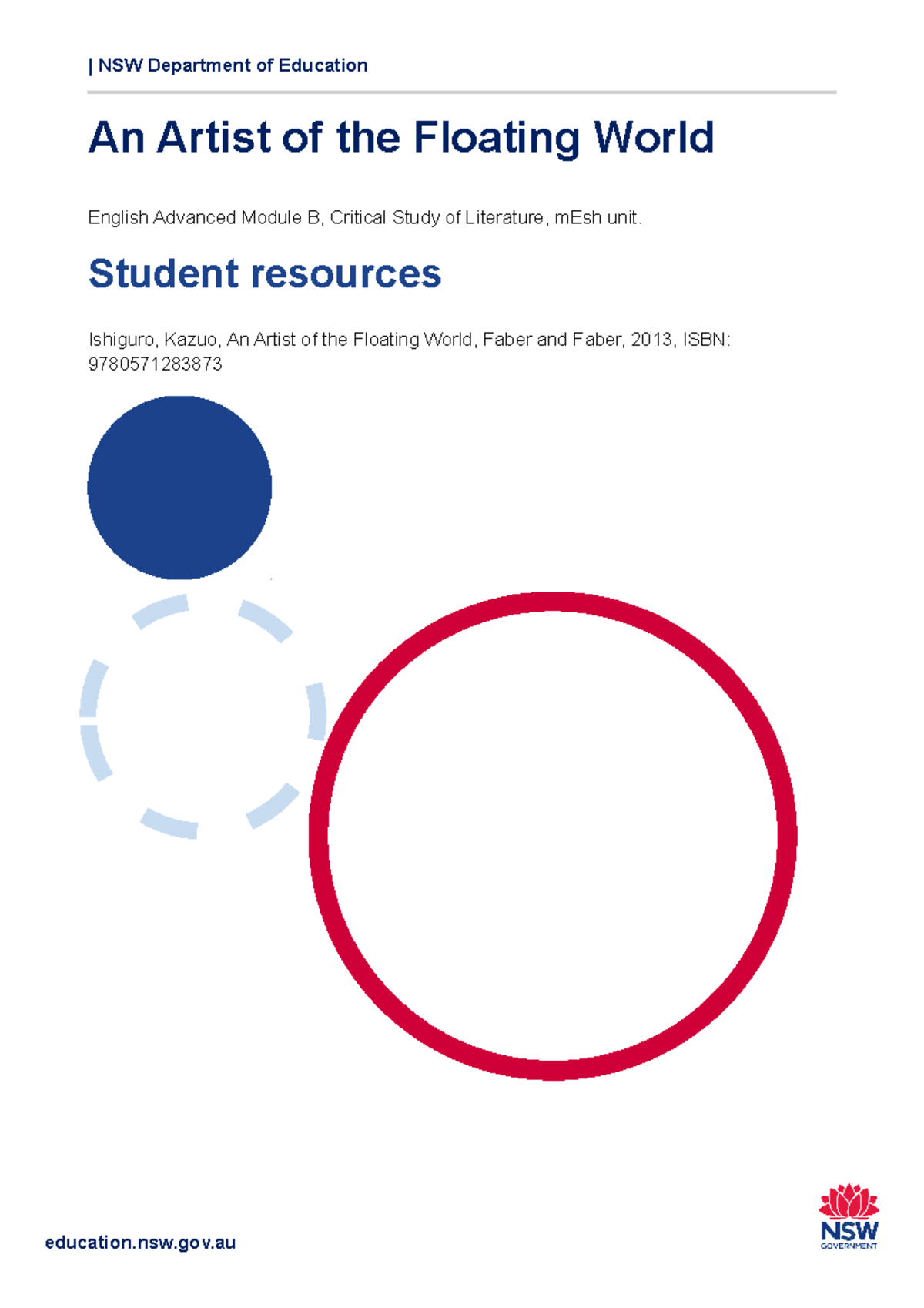 English advanced s6 y12 artist floating mod b student resource - | NSW ...