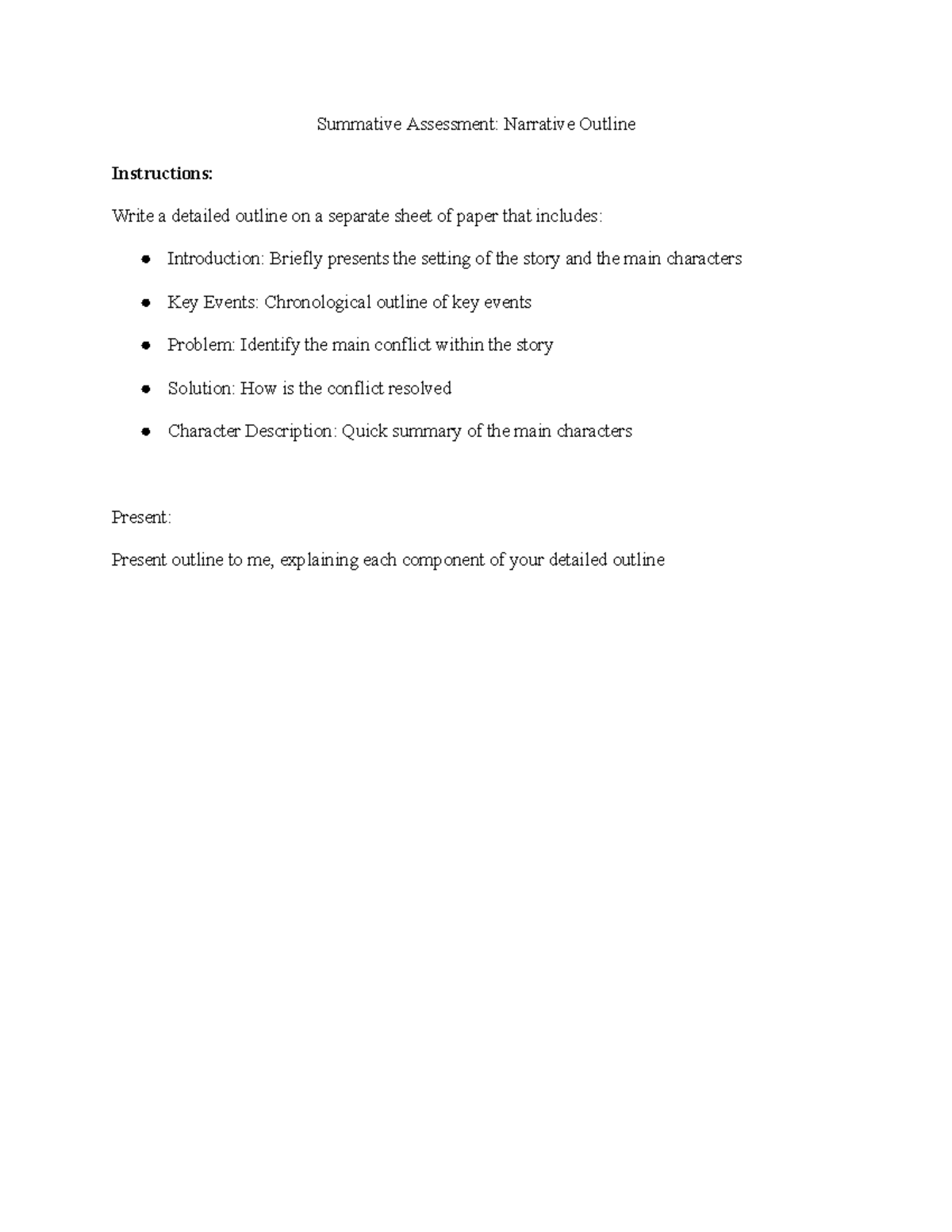 Holistic Grading Rubric for student assignment - C380 - Summative ...