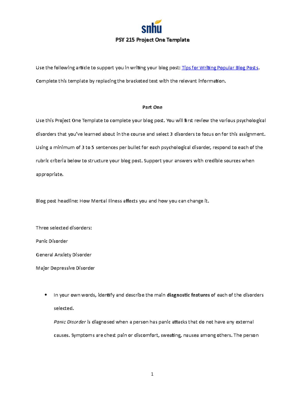 Ab Psych Project One - AAAAAAAAAAAAAAAA - PSY 215 Project One Template ...