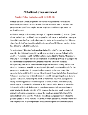 Global Trend Chapter 2 Shortnote - Global Trends Chapter 2 More Quick ...