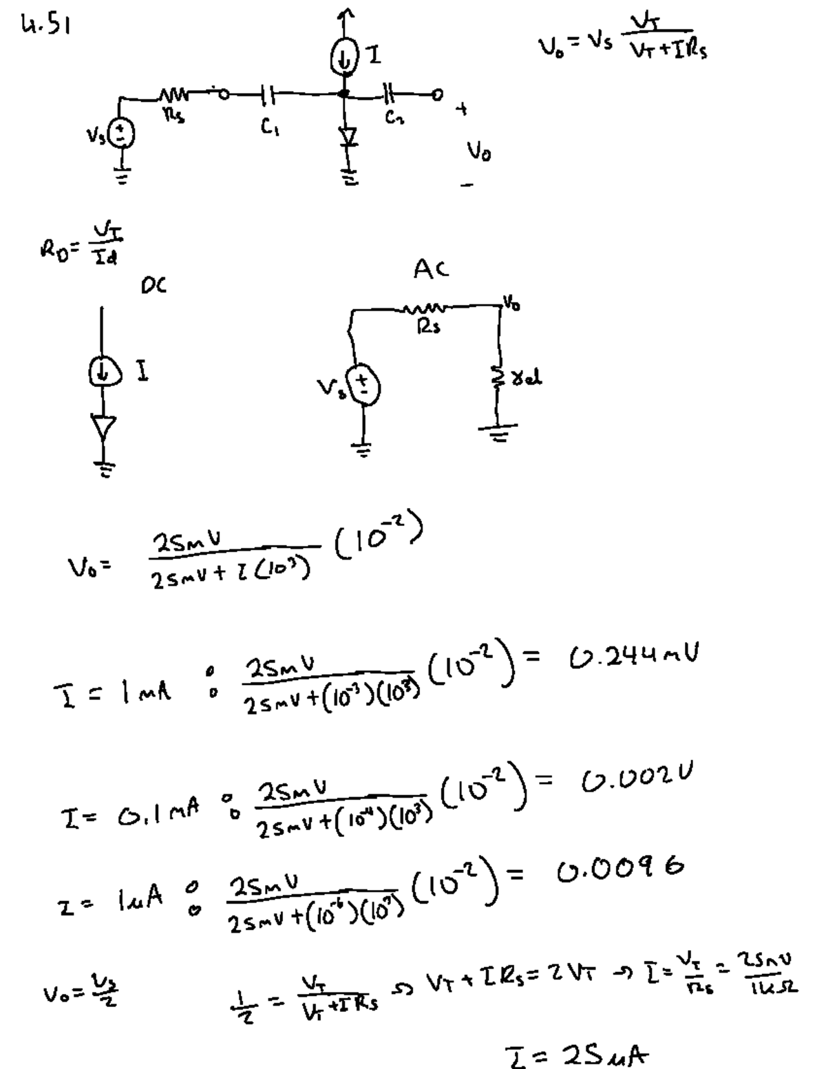 Assignment+2 - Textbook Homework Assignment - 4 VT L I Vo = Vs VT+IRs ...