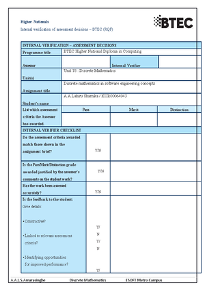 Applied programming & Design principles - Pearson Higher Nationals in ...