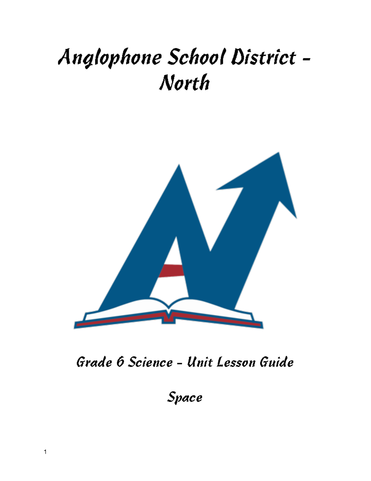 Grade 6 space lesson guide - Anglophone School District - North Grade 6 ...